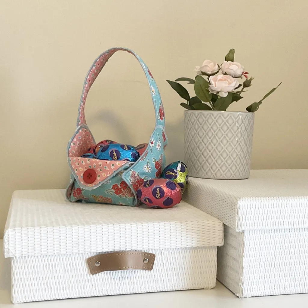 Fabric Easter Baskets - Free Patterns - Patchwork Posse