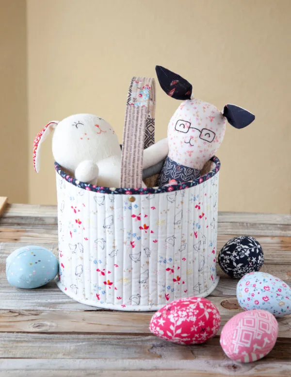 Fabric Easter Baskets - Free Patterns - Patchwork Posse