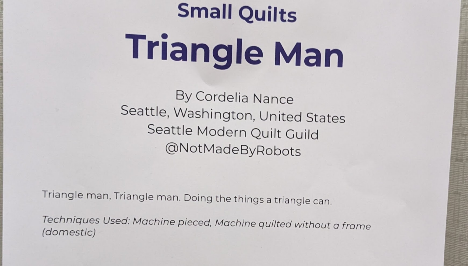QuiltCon 2025 - Patchwork Posse