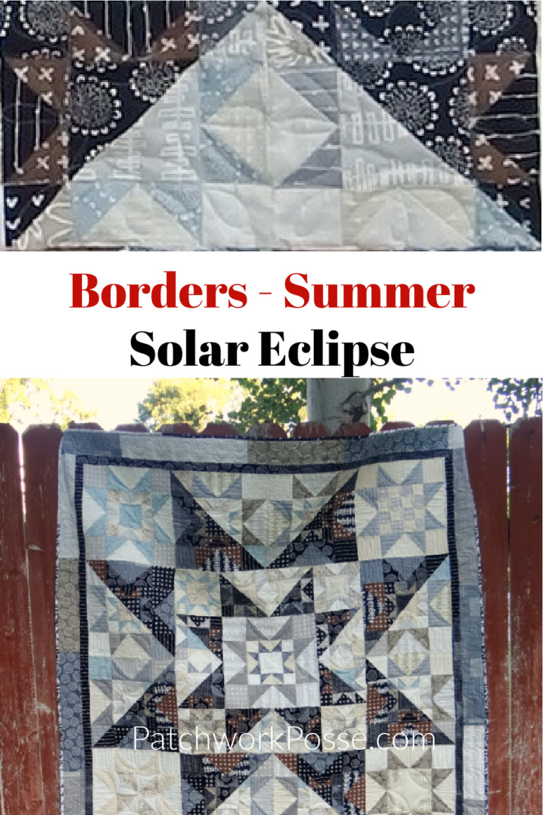Borders - Summer Solar Eclipse - Patchwork Posse