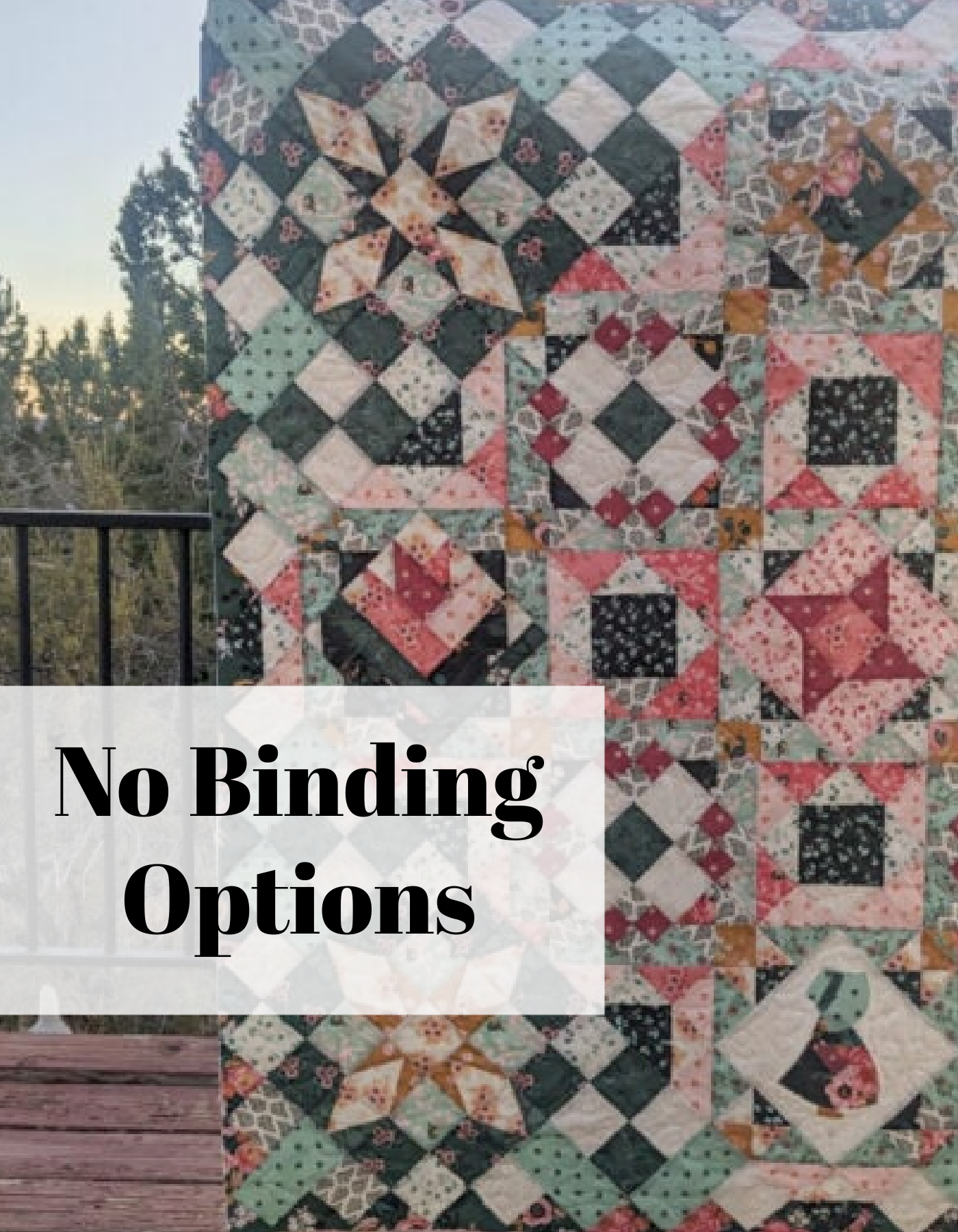 How to Finish a Quilt with No Binding - Patchwork Posse