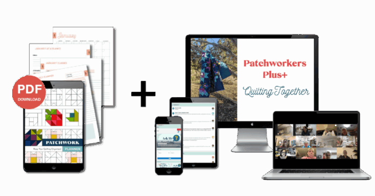 2026 Patchwork Planner - the Project Planner for Quilters - Patchwork Posse