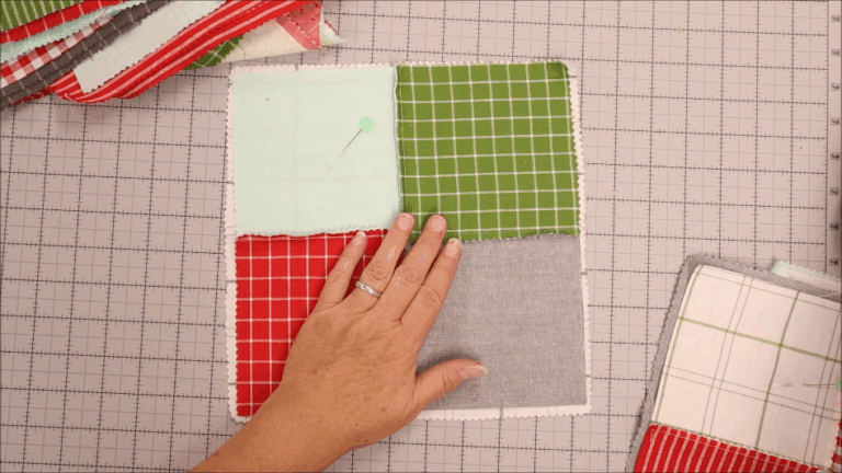 Simple Layer Cake Quilt Pattern - Four Patch on Point - Patchwork Posse