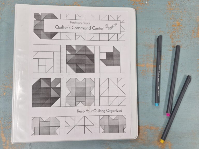 Quilter's Command Center - 2026 - Patchwork Posse