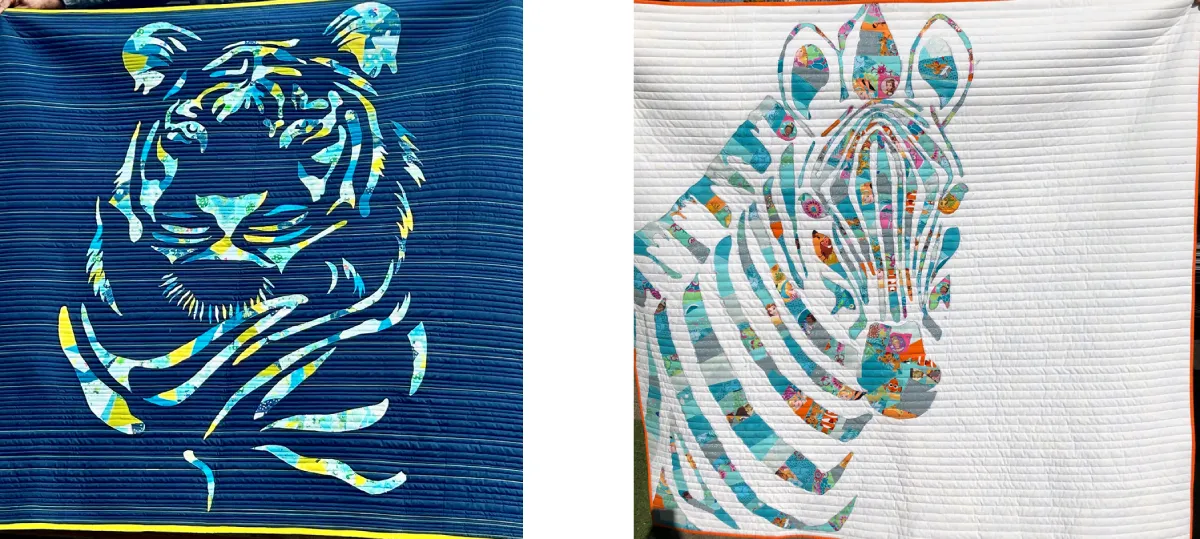 Fabric Collage Quilt Patterns You’ll Want to Try (Free Ideas ...